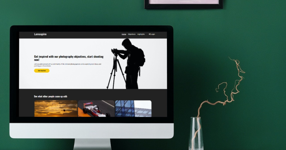 Lenspire | CMGT Showcase | Hogeschool Rotterdam